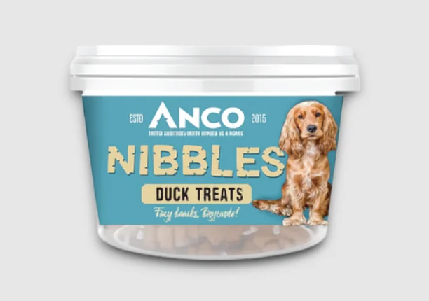 Anco Nibbles Duck Treats 300g - Lead On Dog Shop